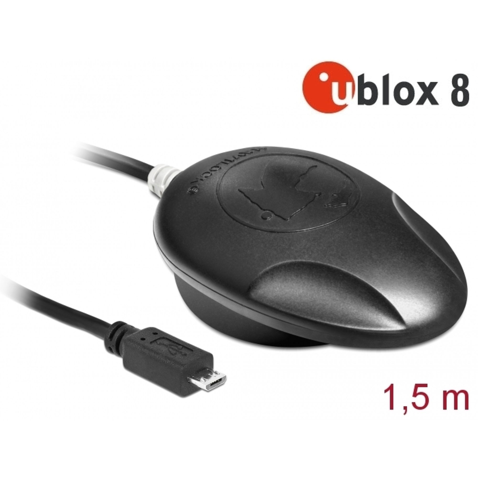 Navilock GNSS Beidou Galileo Glonass GPS NL-8001U u-blox 8 micro USB B ...